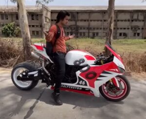 Man built Custom 800 CC Sportsbike from Maruti 800 engine - Wheelsupdates